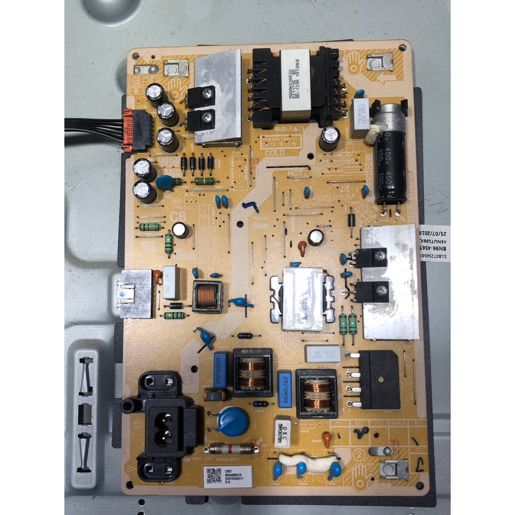 POWER SUPPLY SAMSUNG (ซับพลาย ซัมซุง) อะไหล่แท้/ของถอด รุ่น UA43NU7100K ...