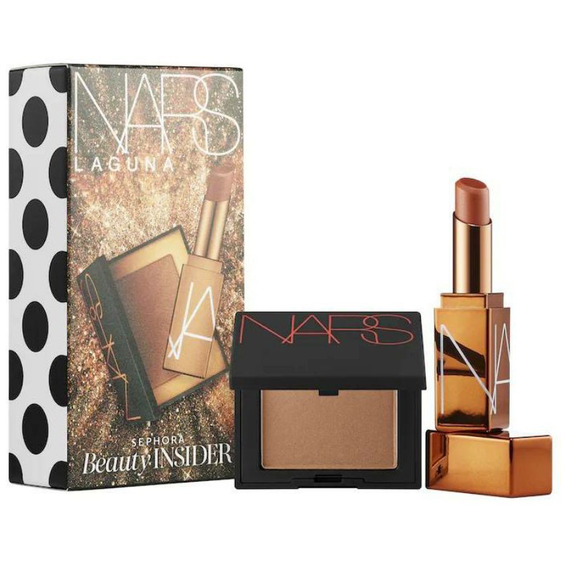 แท้💯% [Sephora US] Nars Laguna Bronzer & Afterglow Lip Balm Set ...