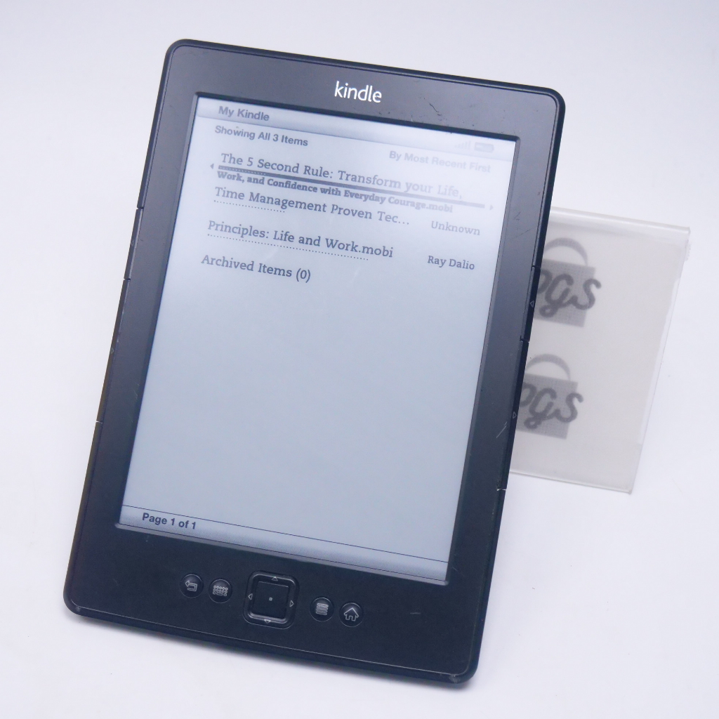 e ink reader kindle model d01100 มือสอง ใช้งานได้ปกติ 261023 | Shopee ...