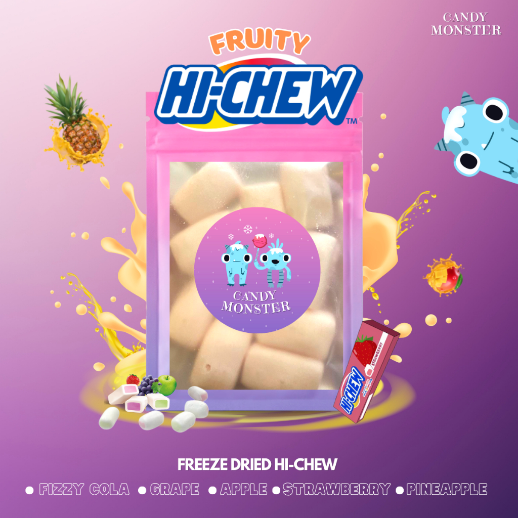 Freeze Dried Hi-Chew | แคนดี้ฟรีซดรายไฮชิว By Candy Monster | Shopee ...