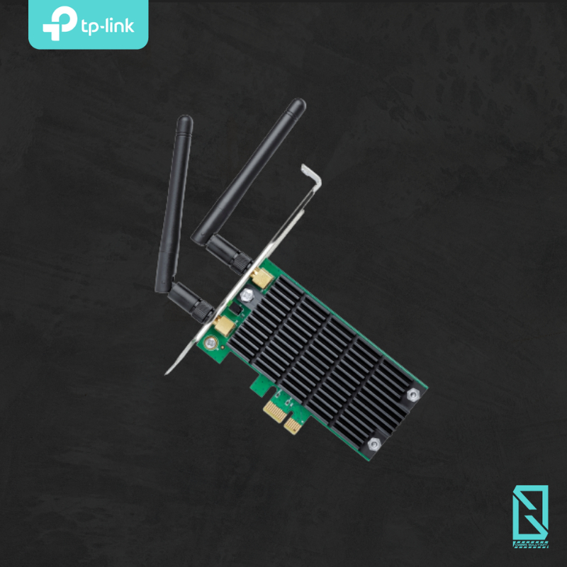 TP-Link Archer T4E การ์ด WiFi AC1200 Dual Band PCI Express Adapter ตัวรับสัญญาณ WiFi สำหรับ ...
