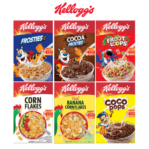 Kellogg's Froot Loops,Corn Flakes, Frosties, Cocopops, เคลล็อกส์ ฟรูต ...