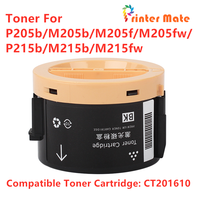 Toner ตลับหมึกเทียบเท่า รุ่น CT201610[พร้อมชิพ] ใช้กับ Fuji Xerox DocuPrint P205b/M205b/M205f ...