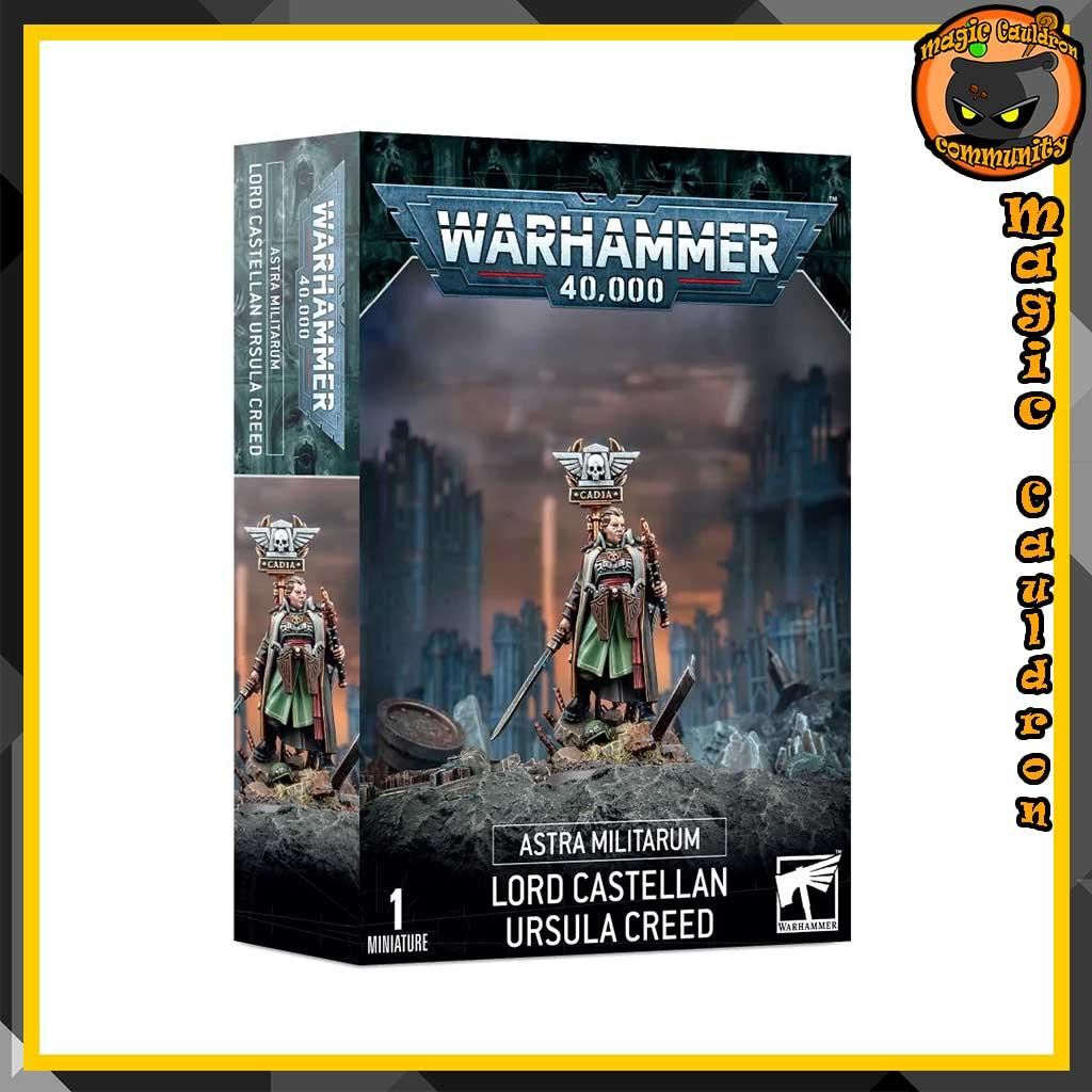 Astra Militarum Lord Castellan Ursula Creed Warhammer 40000 | Shopee ...