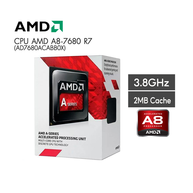 CPU AMD A8-7680 R7 (AD7680ACABB0X) | Shopee Thailand