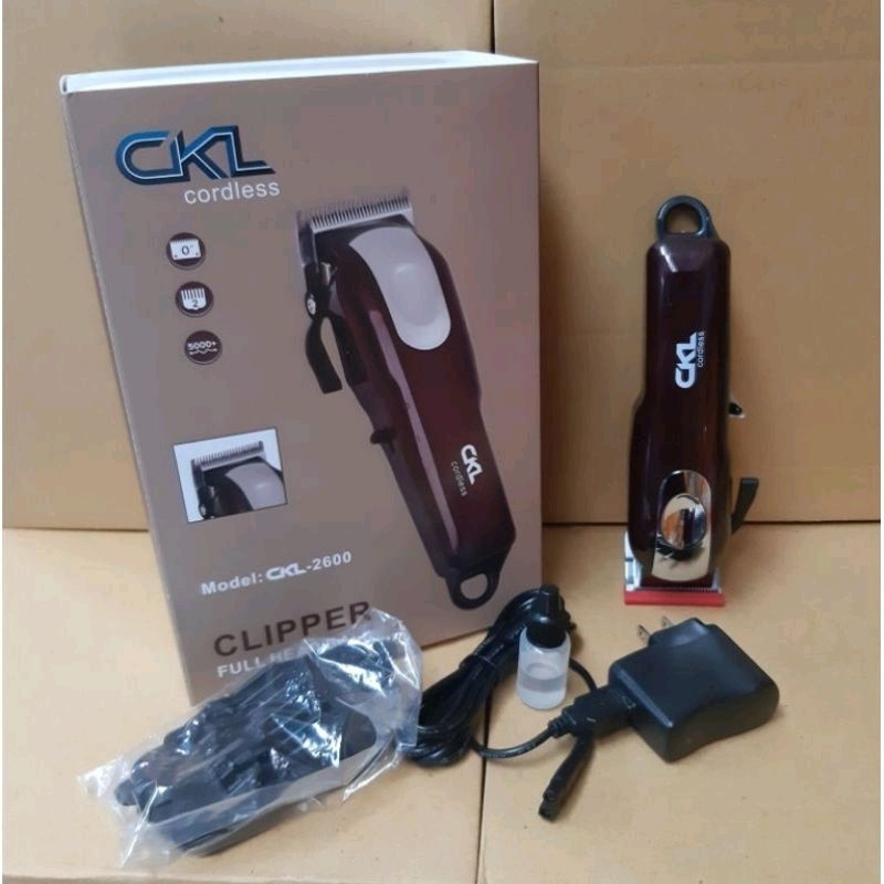 (พร้อมส่ง) แบตตาเลี่ยนรุ่น CKL - 2600 / KM - 032 ใช้สำหรับตัดผม | Shopee Thailand