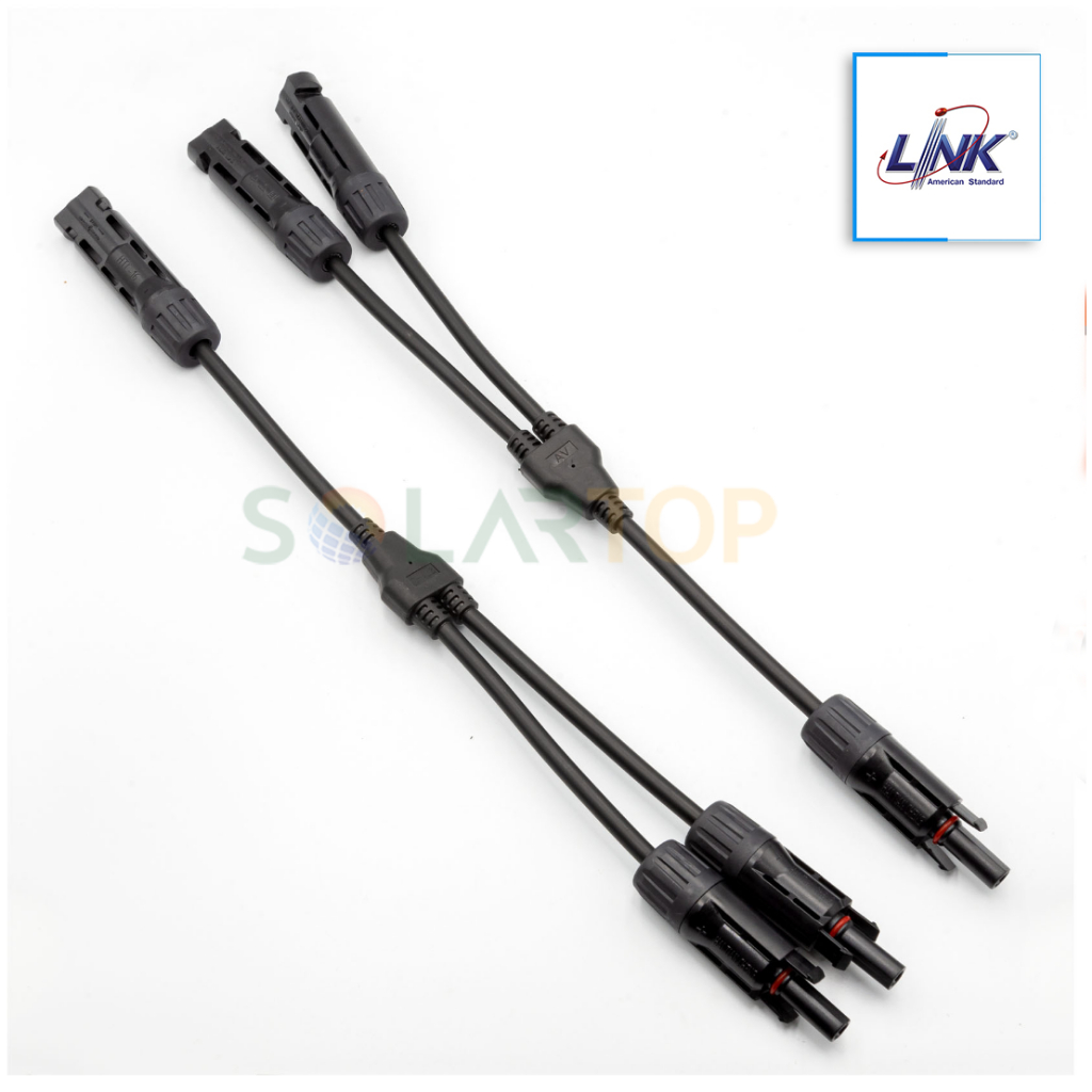 ของแท้💯 รับประกันศูยน์ 30 ปี LiNK MC4 Y BRANCH CABLE w/CONNECTOR (PAIR) 1500V : CB-1014 | Shopee ...