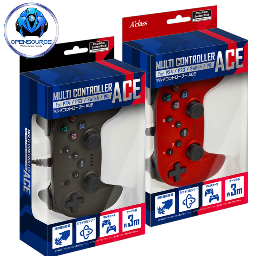 [พร้อมส่ง]Aclass: Multi Controller ACE (Original JP) สำหรับ เครื่องเกม PS4, PS3 & Window Steam ...
