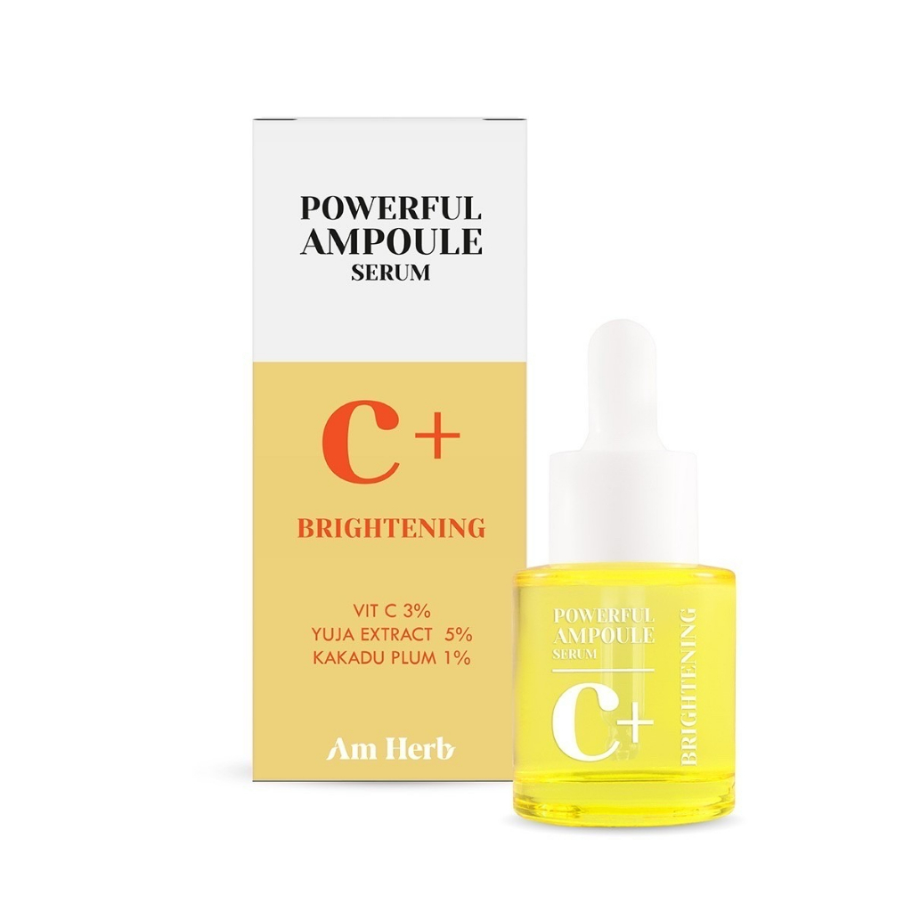 Am Herb Powerful C+ Ampoule Serum 20ML อัมเฮิร์บ พาวเวอร์ฟูล ซี พลัส ...
