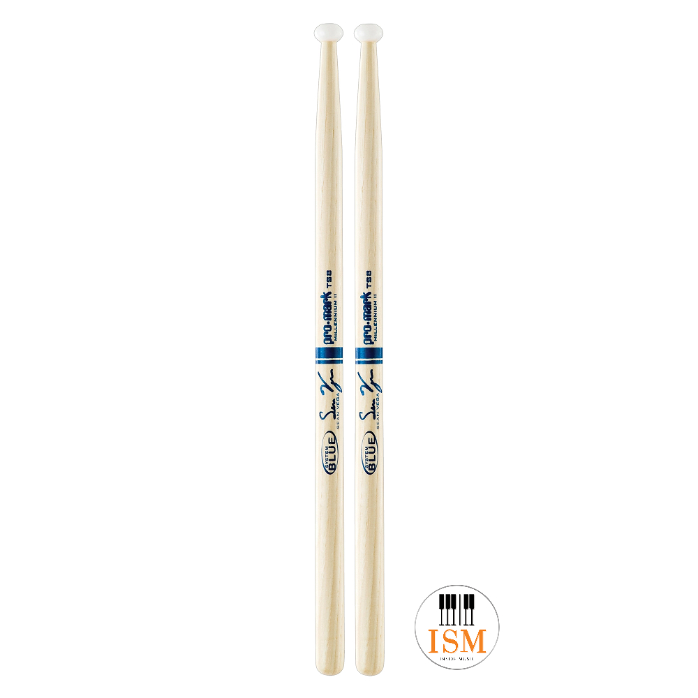 Promark ไม้ตีกลองทอม Tenor Stick รุ่น TS8 “Sean Vega” System Blue ...