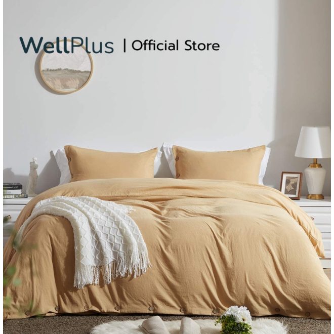 WellPlus ชุดที่นอน Veritas ผ้านวม super soft เทาอ่อน นุ่มอ่อนโยน | Shopee Thailand