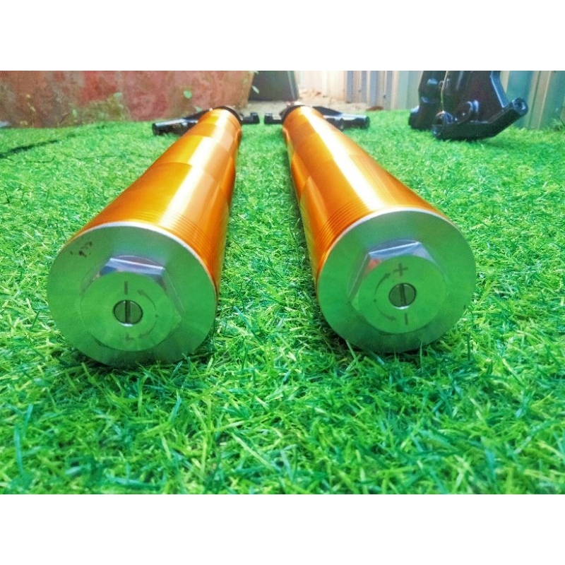 โช๊คหน้าหัวกลับปั้มดิสเบรคคู่ ปรับรีบาวด์ได้ ใส่ Stallions sm250 ...