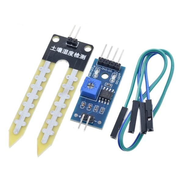 เซนเซอร์วัดความชื้นในดิน Soil Moisture Sensor Module สำหรับ Arduino NodeMCU MicroBitและไมโครคอน ...