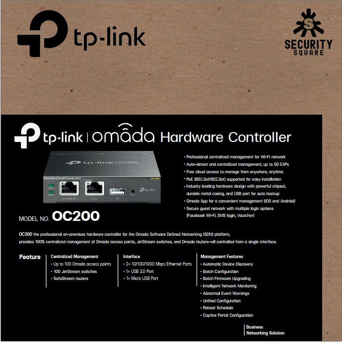 TP-LINK OC200 Omada Cloud Controller | Shopee Thailand