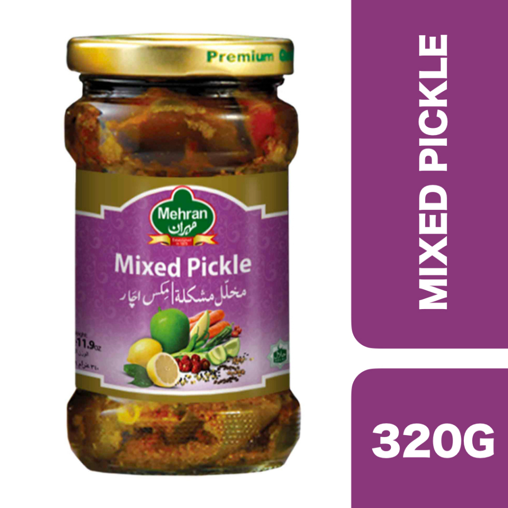 Mehran Mixed Pickle 320g ++ เมหราน ผักดองรวม 320 กรัม | Shopee Thailand