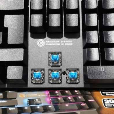 (AVATAR) KEYBOARD (คีย์บอร์ดสาย) NEOLUTION E-SPORT RAINBOW LED (BLUE ...