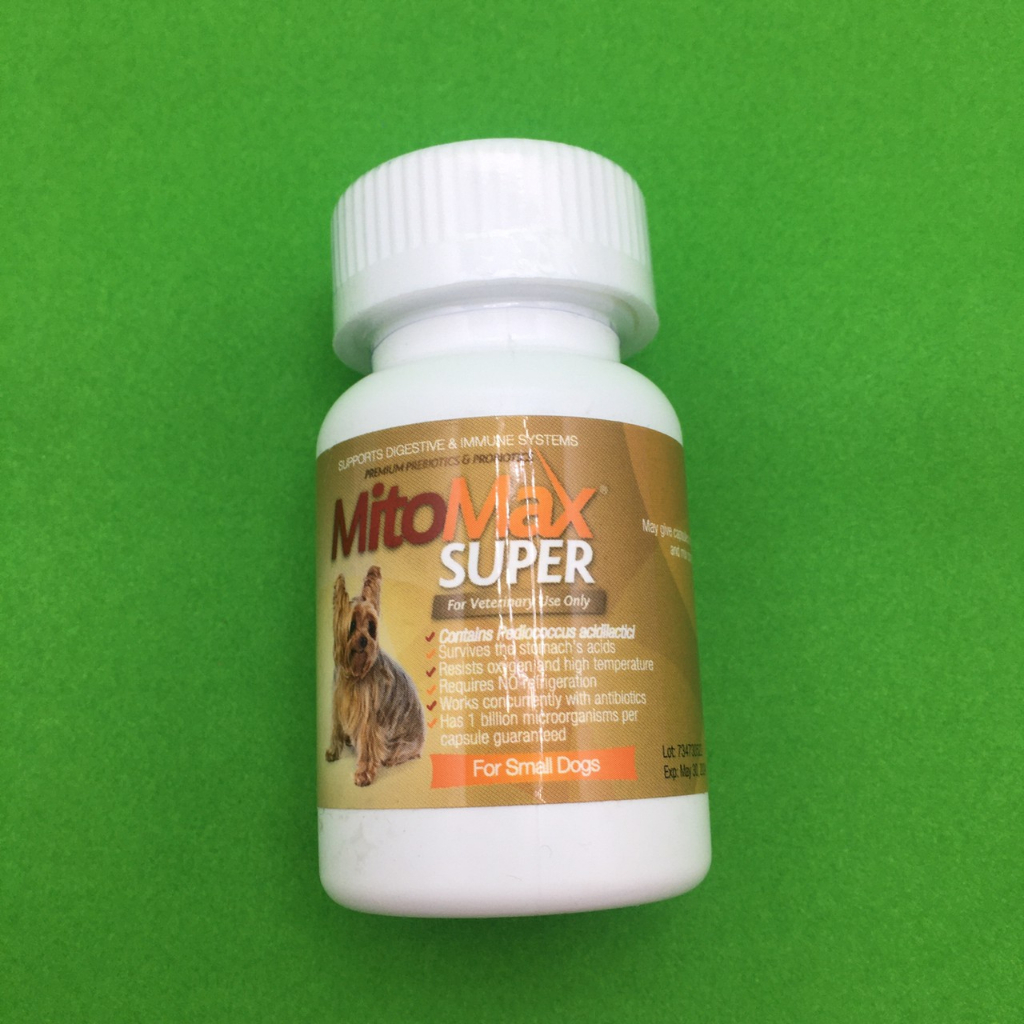 Mito MAx Super สำหรับสุนัข 30 เม็ด เสริมระบบภูมิคุ้มกันของทางเดินอาหาร ...