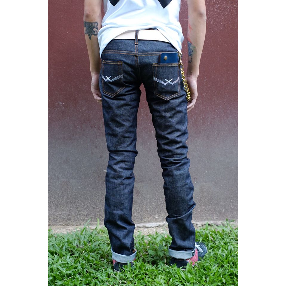 WAFT x WEFT WHITE HAWK SALVAGE TIGHT FIT | Shopee Thailand