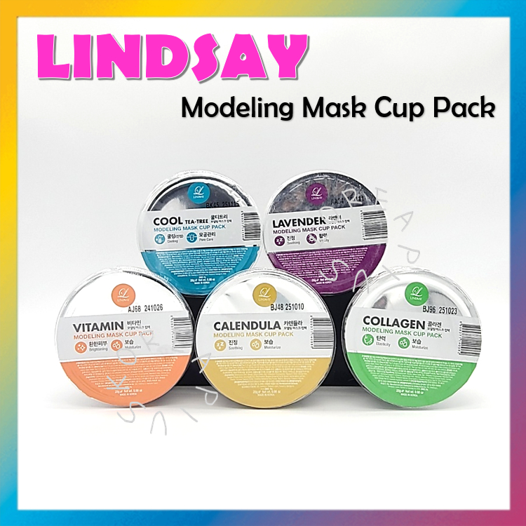 [LINDSAY] Modeling Mask Cup Pack 28g | Shopee Thailand