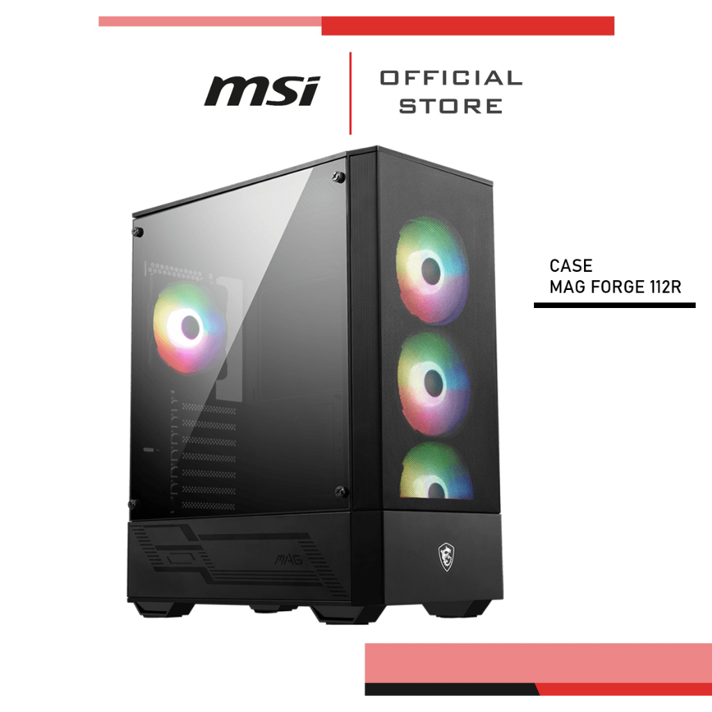 [Pre-Order] MSI MAG FORGE 112R (Case) เคสคอมพิวเตอร์ MSIMAG FORGE112R ...