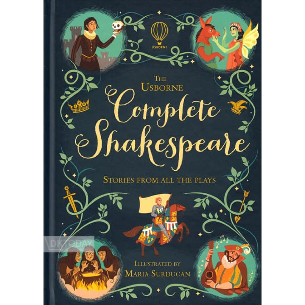 DKTODAY หนังสือ USBORNE COMPLETE SHAKESPEARE | Shopee Thailand