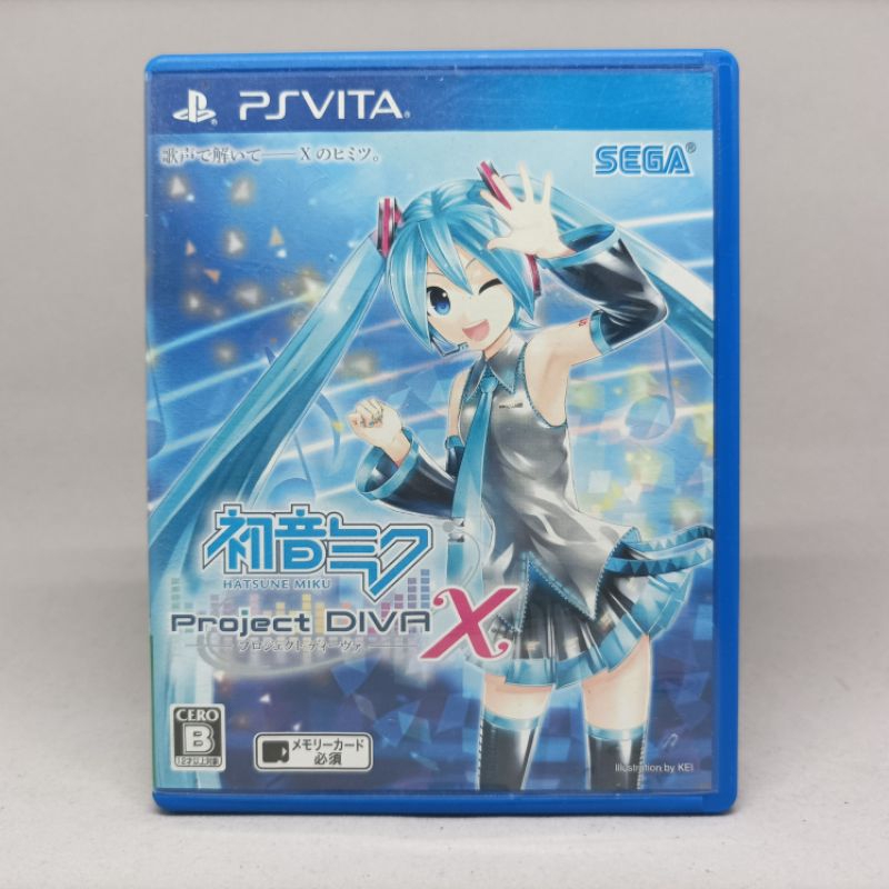 Hatsune MIKU Project DIVA X PS Vita | แผ่นเกมเพลสเตชั่นวีต้า แท้ | Zone ...