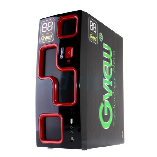 mATX GVIEW Game พร้อม psu 600w สาย cpu 8pin vga 6+2 pin ของใหม่ | Shopee Thailand