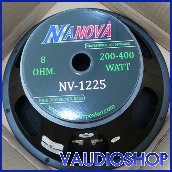 ดอกลำโพง 12 นิ้ว NANOVA NV-1225 (200-400W) กลาง-เบส จำนวน 1 ตัว **ของใหม่ ของแท้ พร้อมส่ง ...