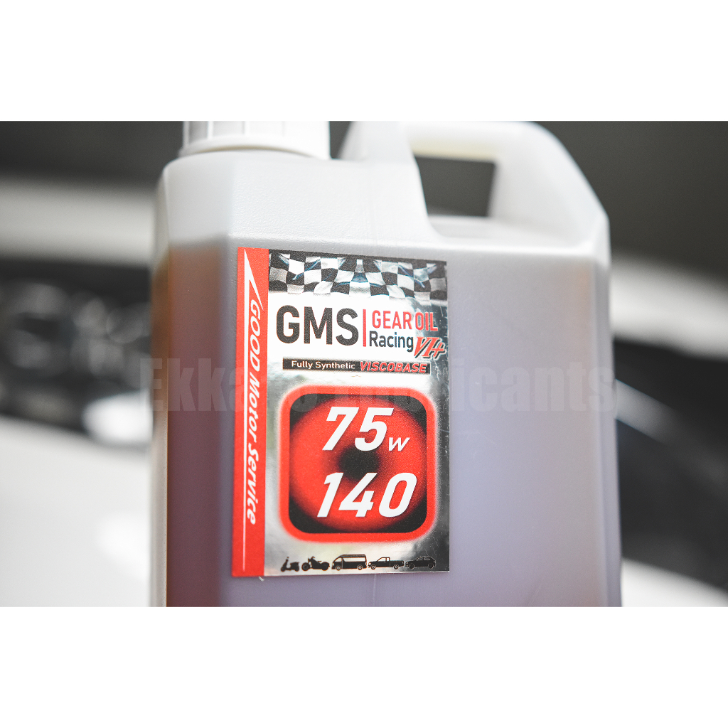 น้ำมันเฟืองท้าย GMS Gear Oil Racing 75W140 VI+ ขนาด 1 ลิตร | Shopee Thailand