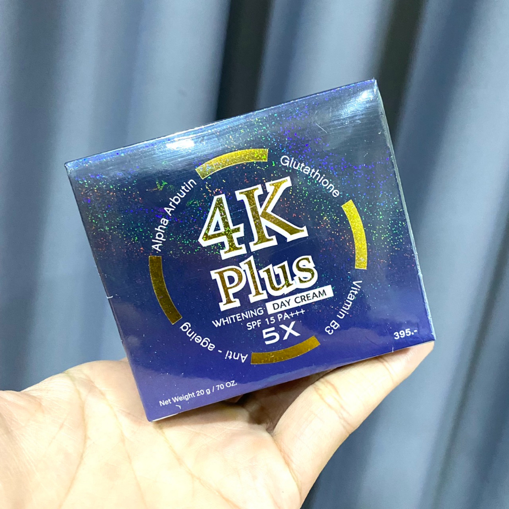 ครีม 4k plus goji berry plus extra q-nic care 4เคพลัส ไวท์เทนนิ่งไนท์ ...