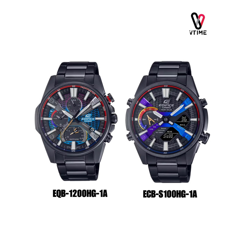 EDIFICE รุ่น EQB-1200HG-1A I ECB-S100HG-1A Heat Gradation Sapphire ...