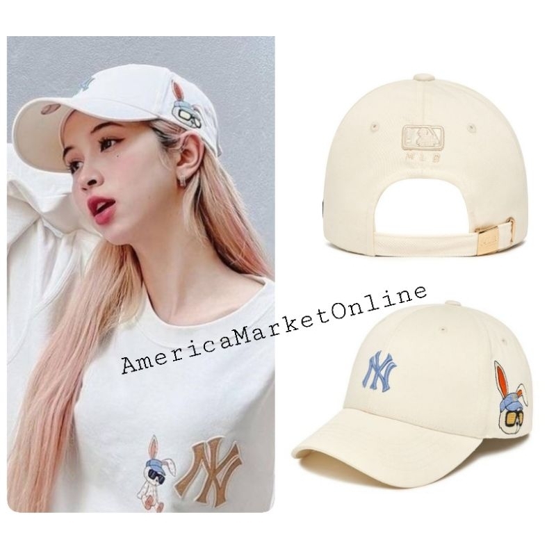หมวก MLB Rabbit Structured Ball Cap NEW YORK YANKEES | Shopee Thailand
