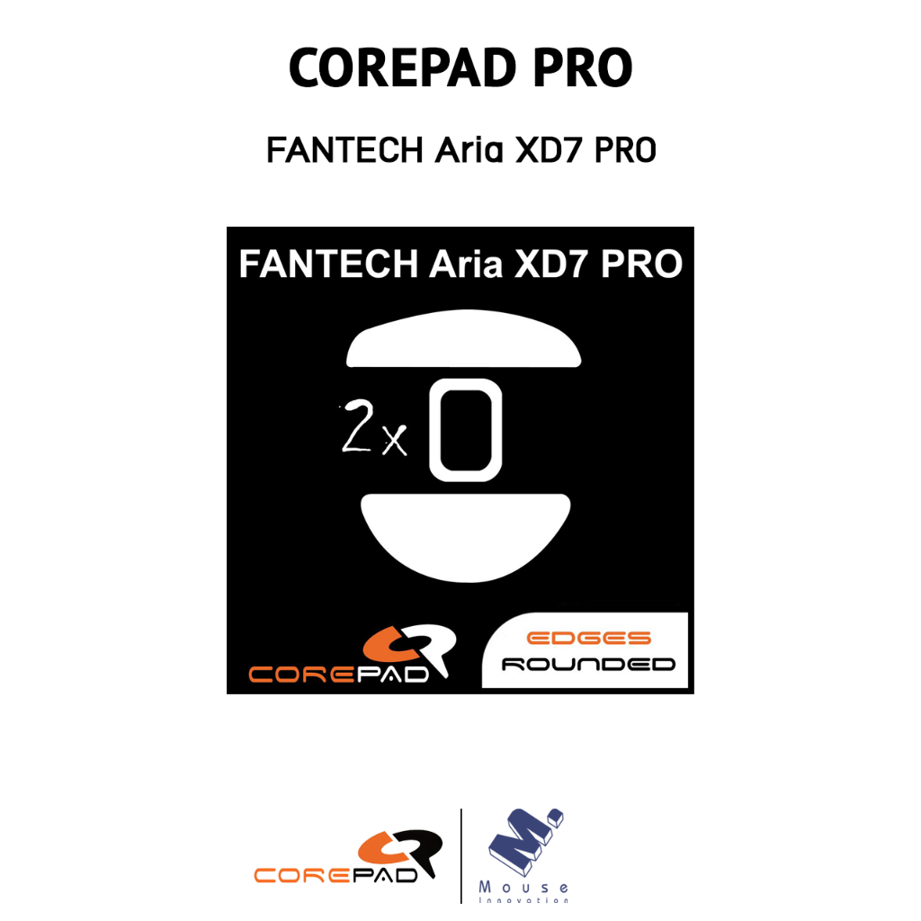 เมาส์ฟีท (Mouse Feet) Corepad Skatez ของ Fantech Aria XD7 PRO Wireless ...