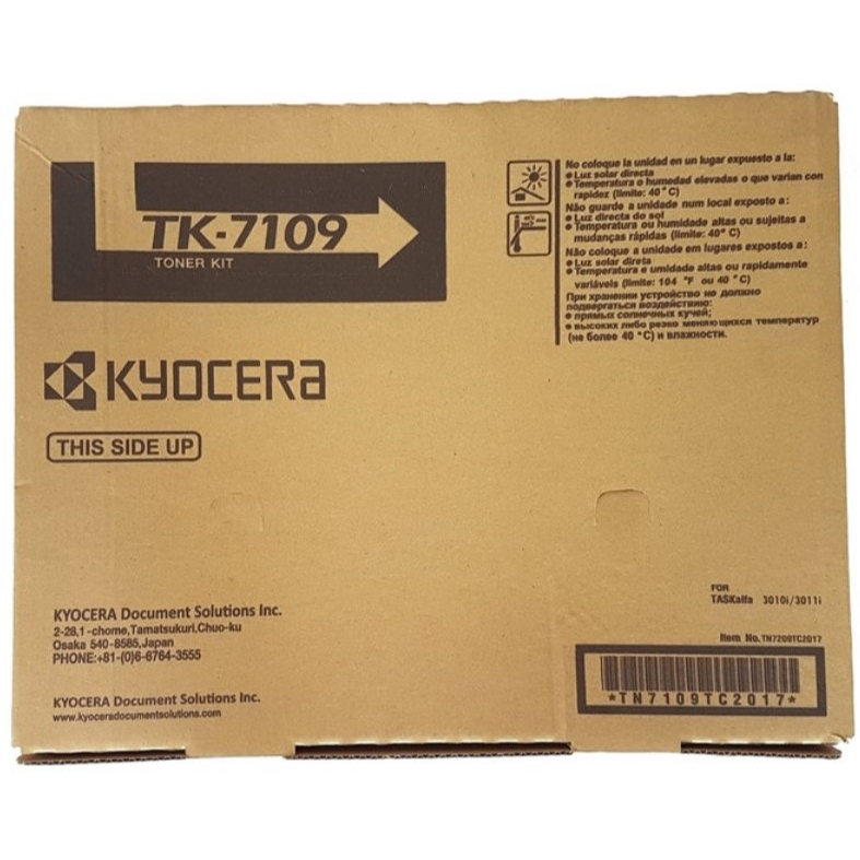 Kyocera Toner TK-7109 (Black)ของแท้ Original ผงหมึกเครื่องถ่ายเอกสาร ...