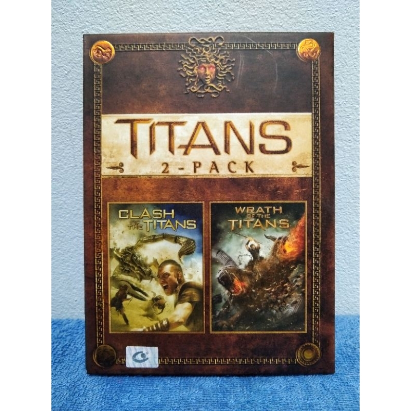 TITANS 2 PACK MOVIE / ภาพยนตร์ : สงครามมหาเทพพิโรธ 2 ภาค (DVD) มือ 2 ...