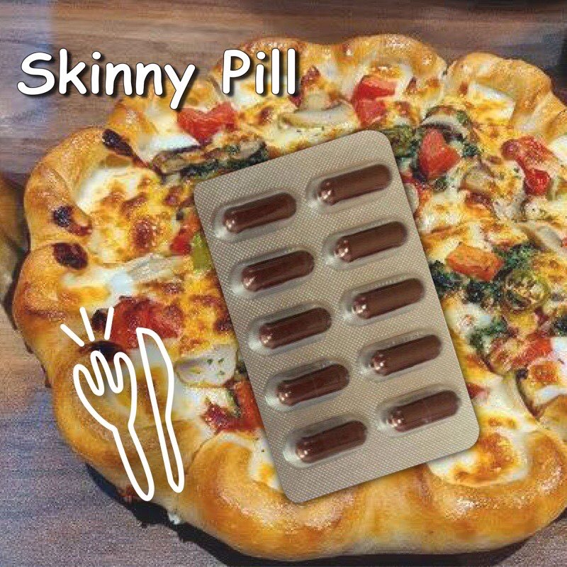 skinny pill สกินนี่ วิตามินลด แขน ขา พุง ใบหน้า | Shopee Thailand