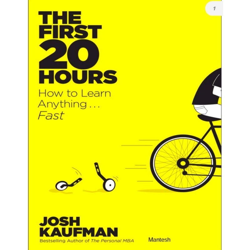 หนังสือ THE FIRST 20 HOURS How To Learn Anything Fast (English/EbookPDF ...
