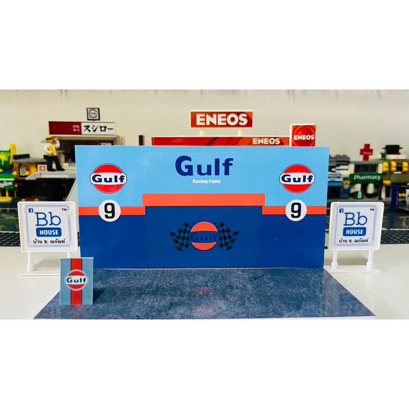 ฉาก 2 ชิ้น สำหรับโมเดล 1/64 : GULF SHOP | Shopee Thailand