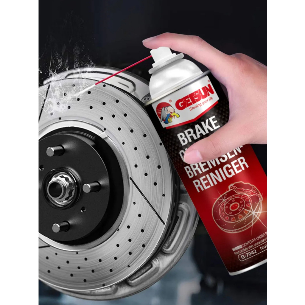 Getsun Brake Cleaner 450 ML สเปรย์ความสะอาดเบรค ขจัดคราบหมดจด สำหรับจาน ...