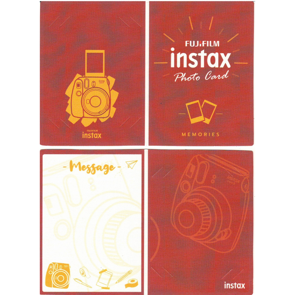 การ์ดใส่รูป instax Photo Card&WONDER POP UP CARD | Shopee Thailand