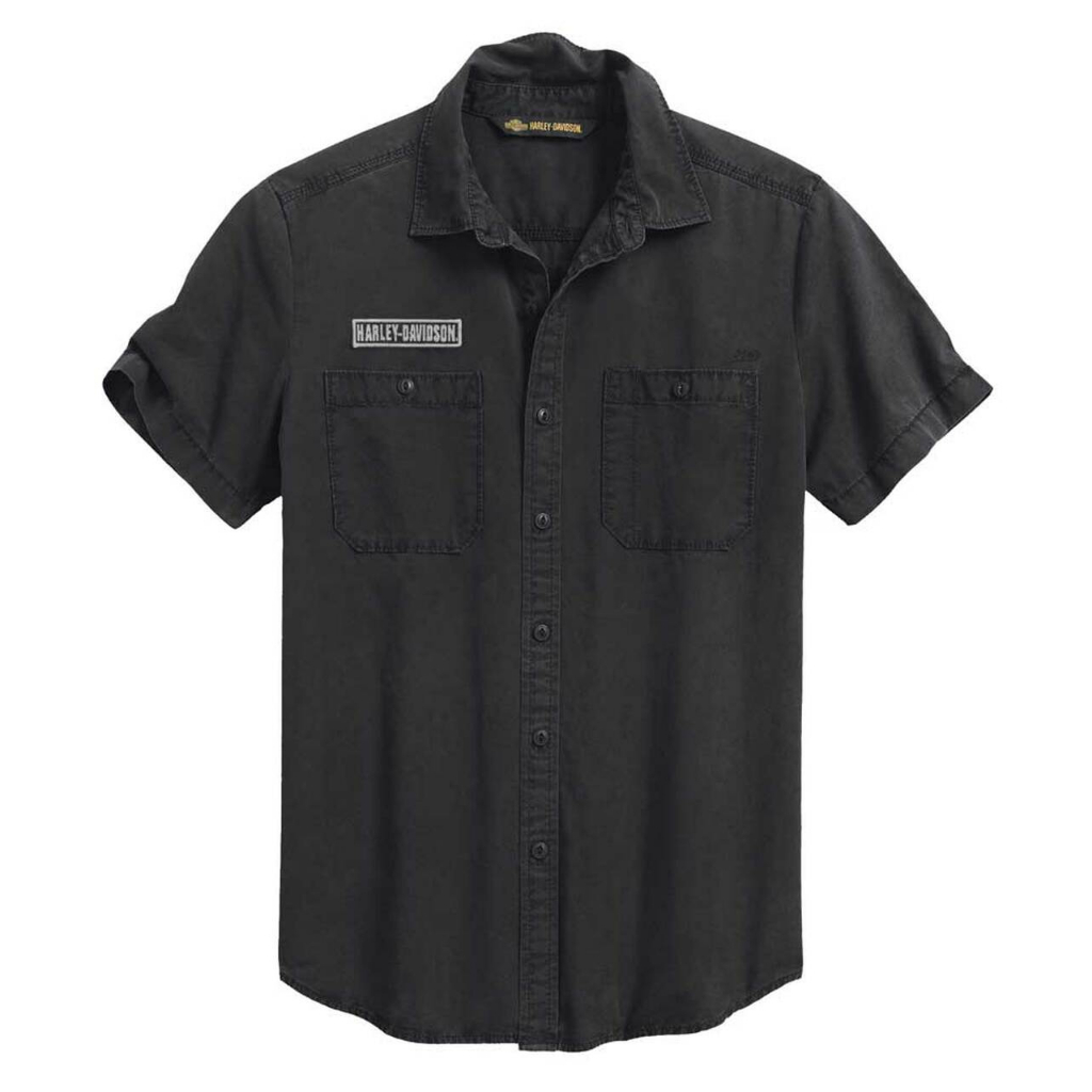 เสื้อเชิ้ตผู้ชายลิขสิทธิ์แท้จาก Harley Davidson 99009-20VM | Shopee ...