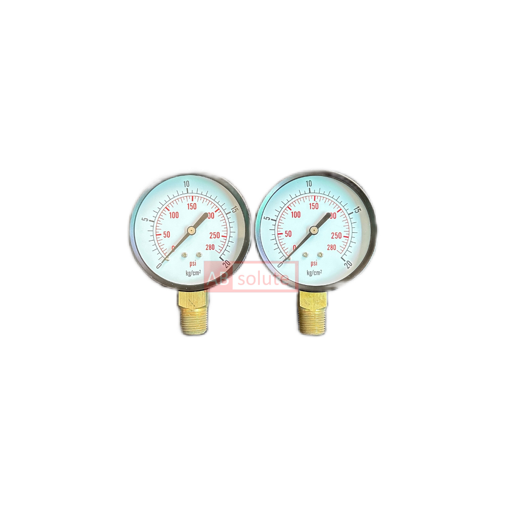 General Service Pressure Gauges 0-20kg/cm2 | Shopee Thailand