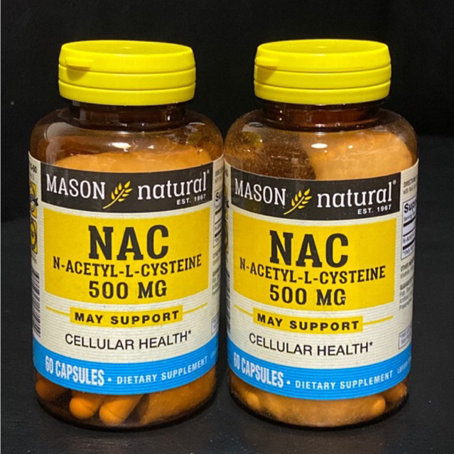 Mason Natural NAC 500mg 60แคปซูล | Shopee Thailand