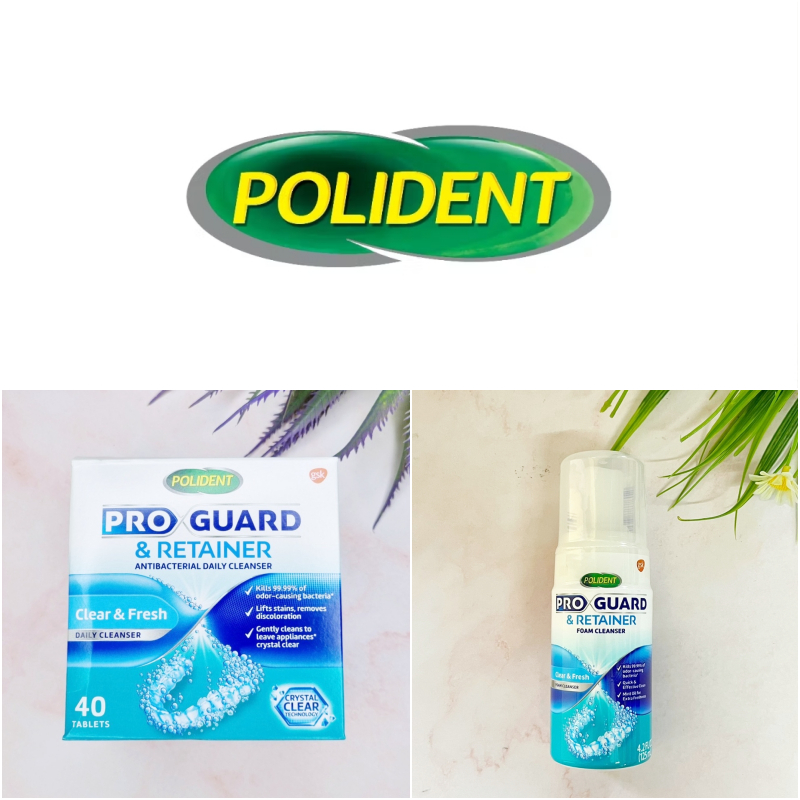 [Polident®] Pro Guard & Retainer Antibacterial Daily Cleanser, Clear ...