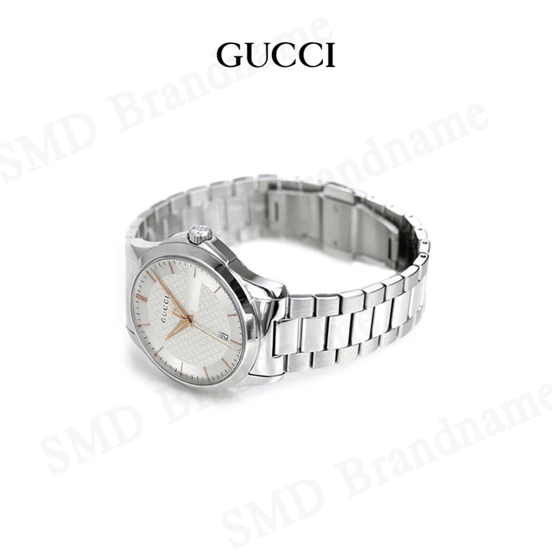 Gucci นาฬิกาข้อมือ รุ่น G-Timeless Silver Dial Stainless Steel Quartz ...