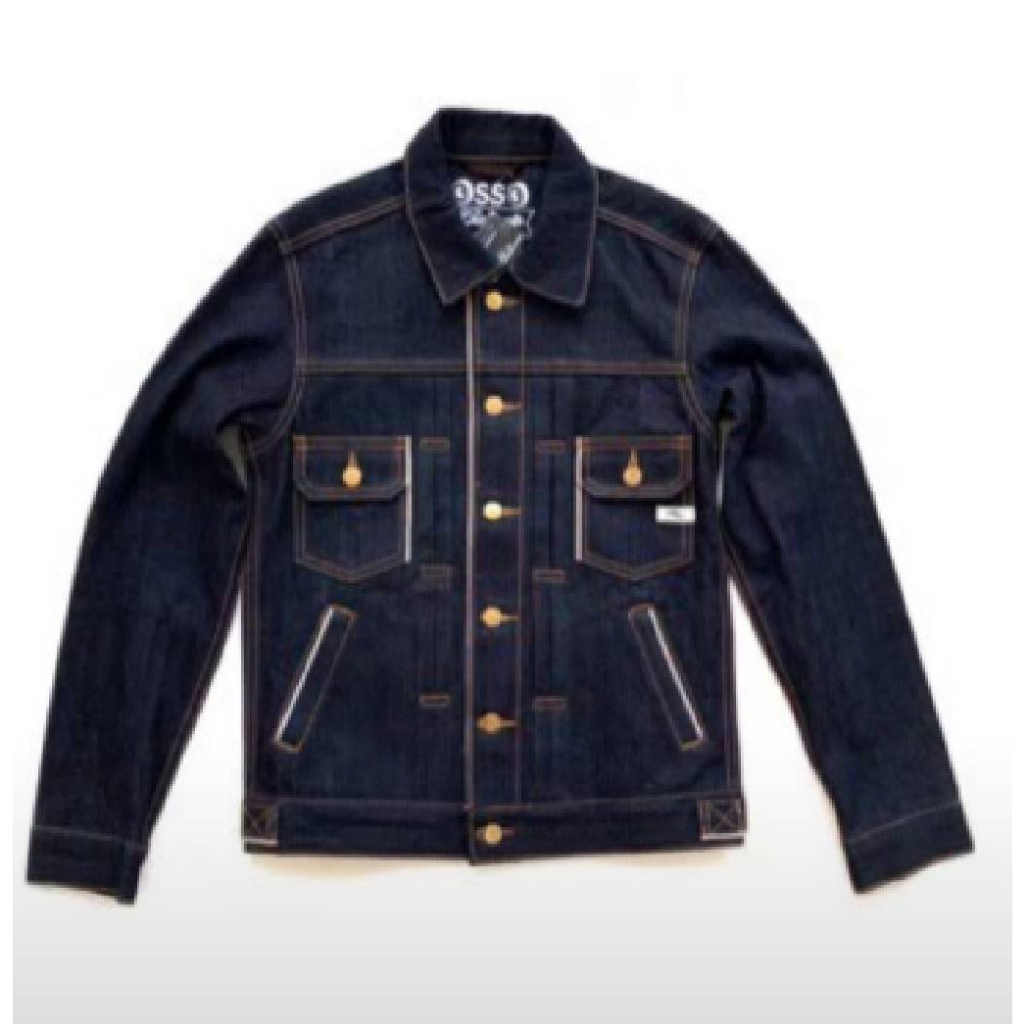 GRJ006 แจ็คเก็ตยีนส์ ริมแดง Denim Selvedge Jacket 4POCKETS เสื้อ ...