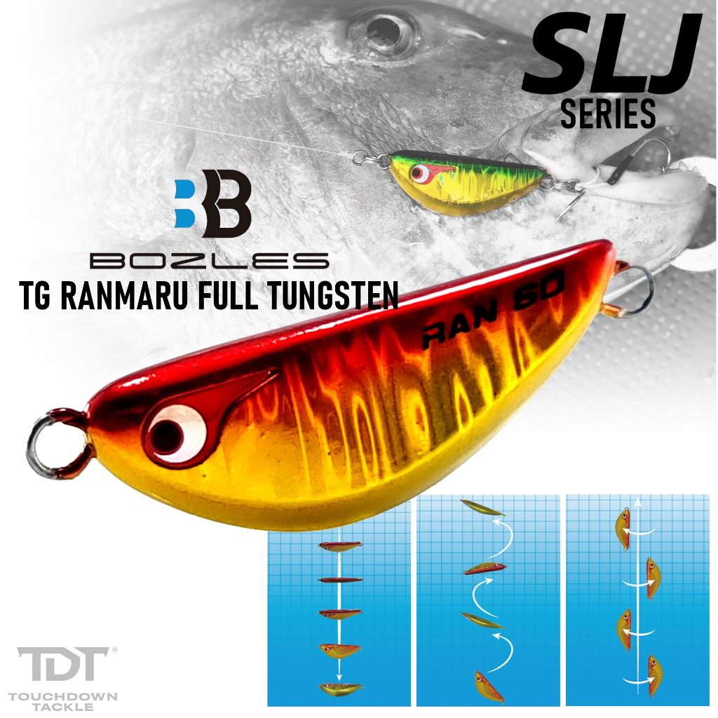 BOZLES TG RANMARU 60-80g SLJ *** เหยื่อจิ๊กทังสเตน ของแท้ 100% *** | Shopee Thailand