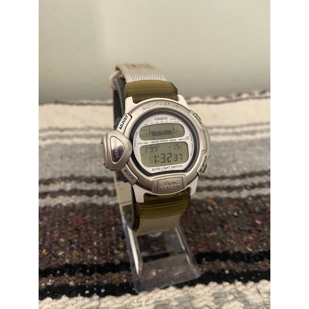 Casio Protrek Prl-20 (Module1676)(Rare)(Alti-thermo) | Shopee Thailand