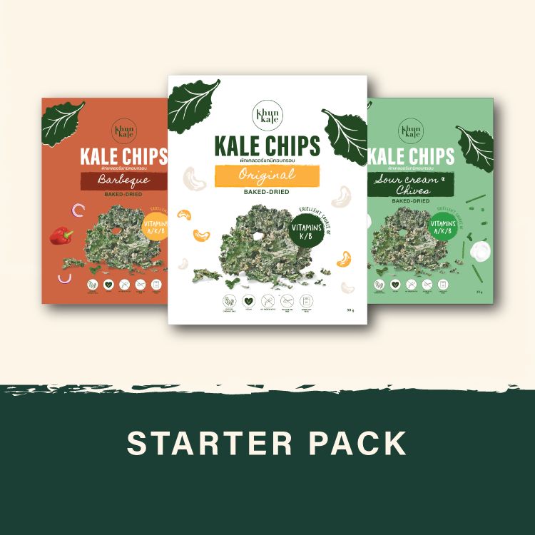 Khunkale starter pack 3 ซอง รสออริจินัล บาร์บิคิว ซาวครีม | Shopee Thailand