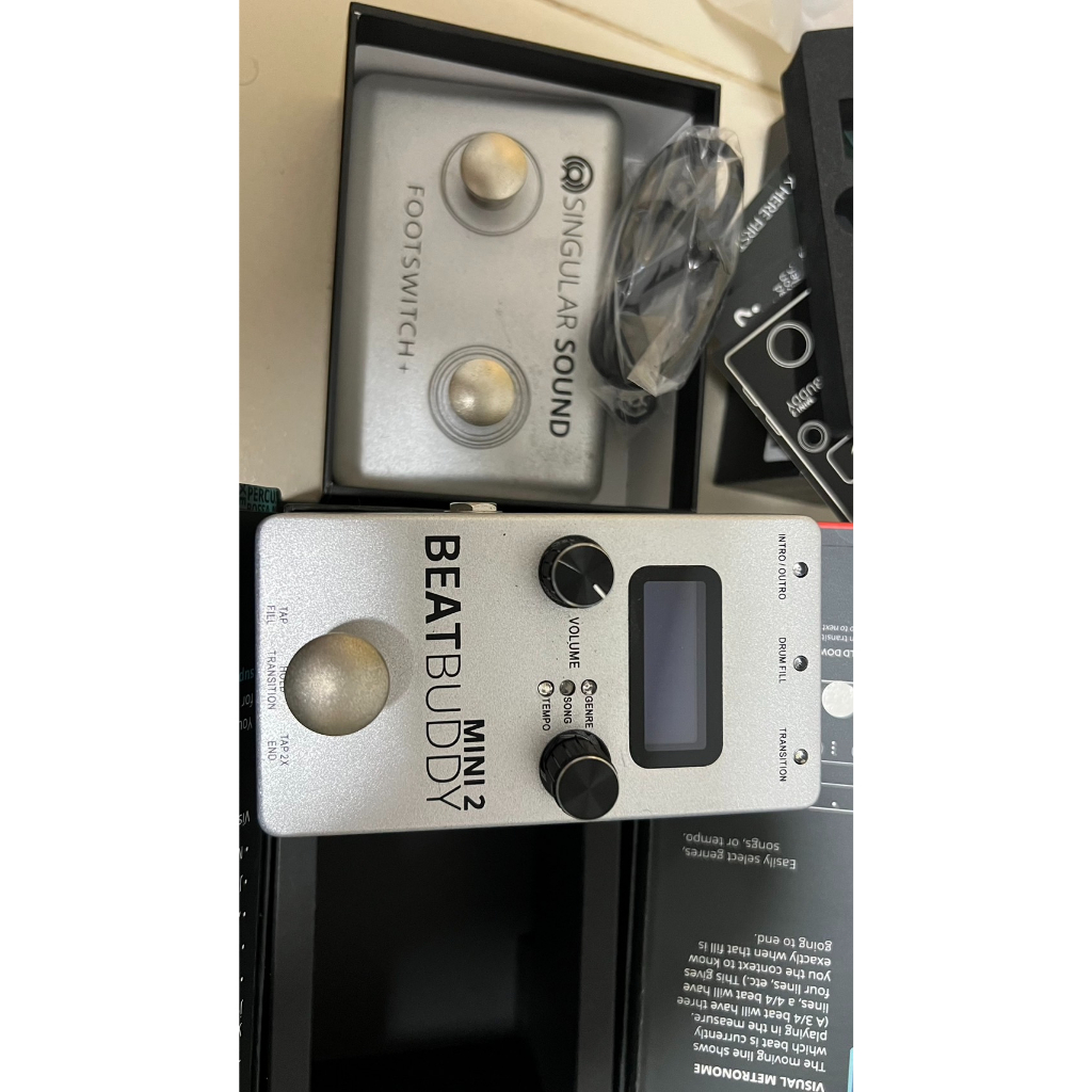 BeatBuddy Mini 2 Drum Machine เอฟเฟคให้เสียงจังหวะกลอง สภาพสวยมาก พร้อม ...